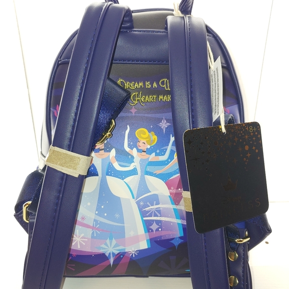 Loungefly | Bags | Loungefly Disney Cinderella Castle Series Backpack ...